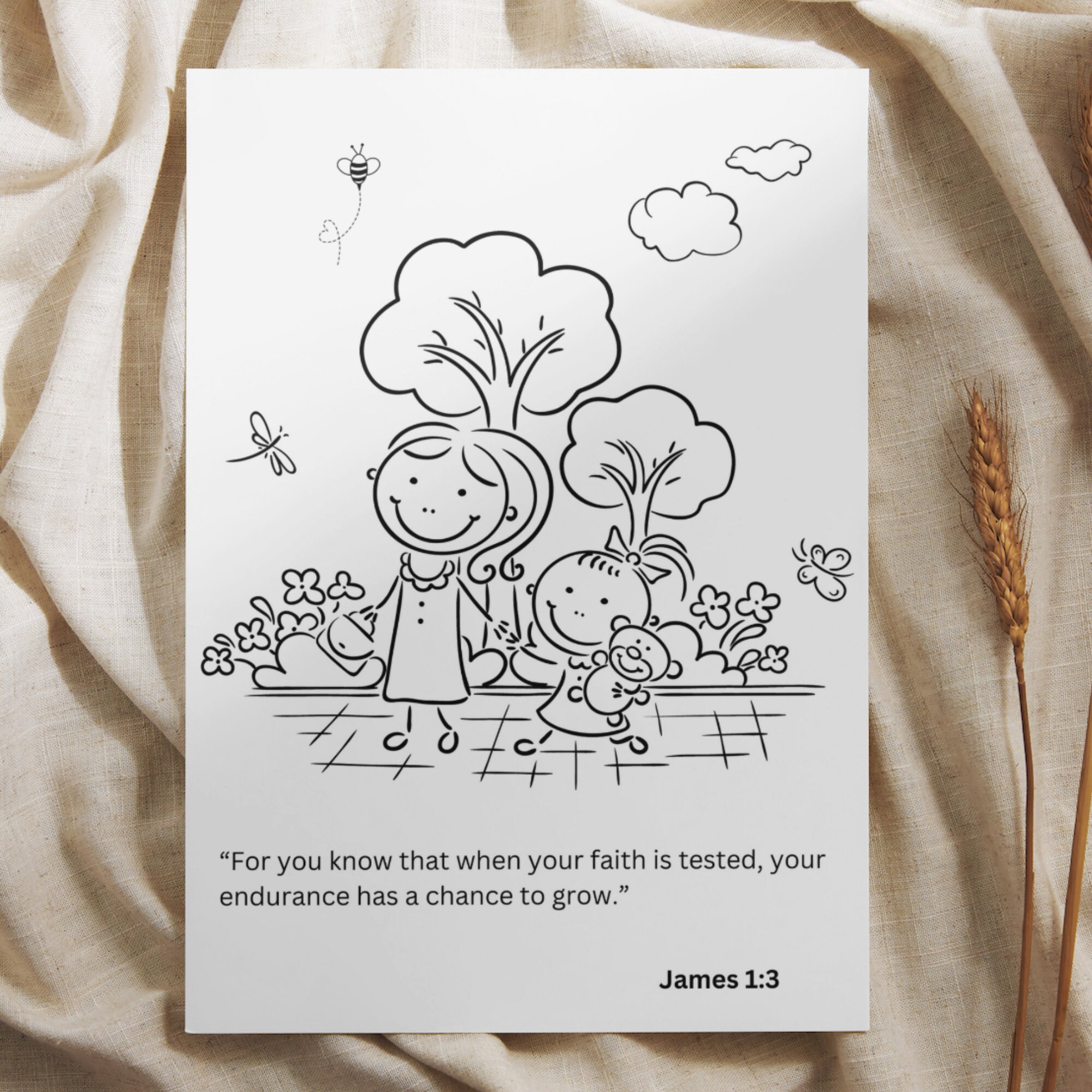 Christian Coloring Book for Kids Vol.2 Bible Verse Worksheets for Kids ...