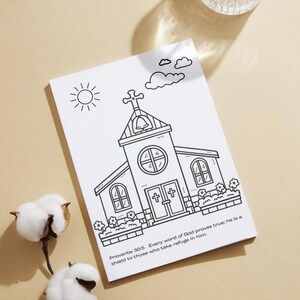 Christian Coloring Book for Kids: Bible Verse Worksheets (digital ...