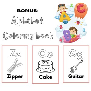 Preschool/kindergarten Fun Educational Workbook, Back to School ...