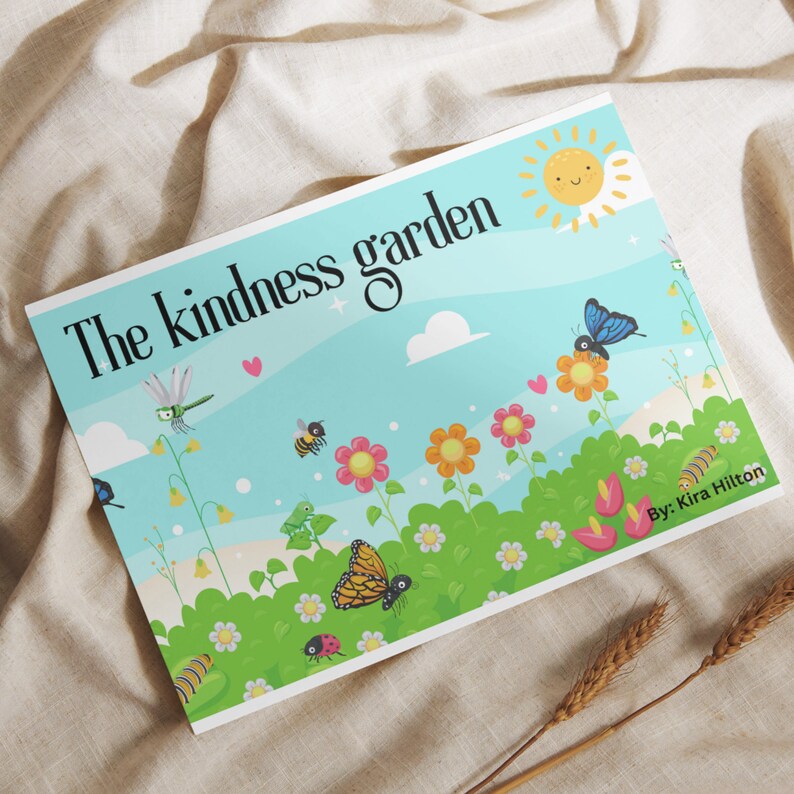 Printable Book About Kindness for Kids, Digital Children's Book, Grade ...