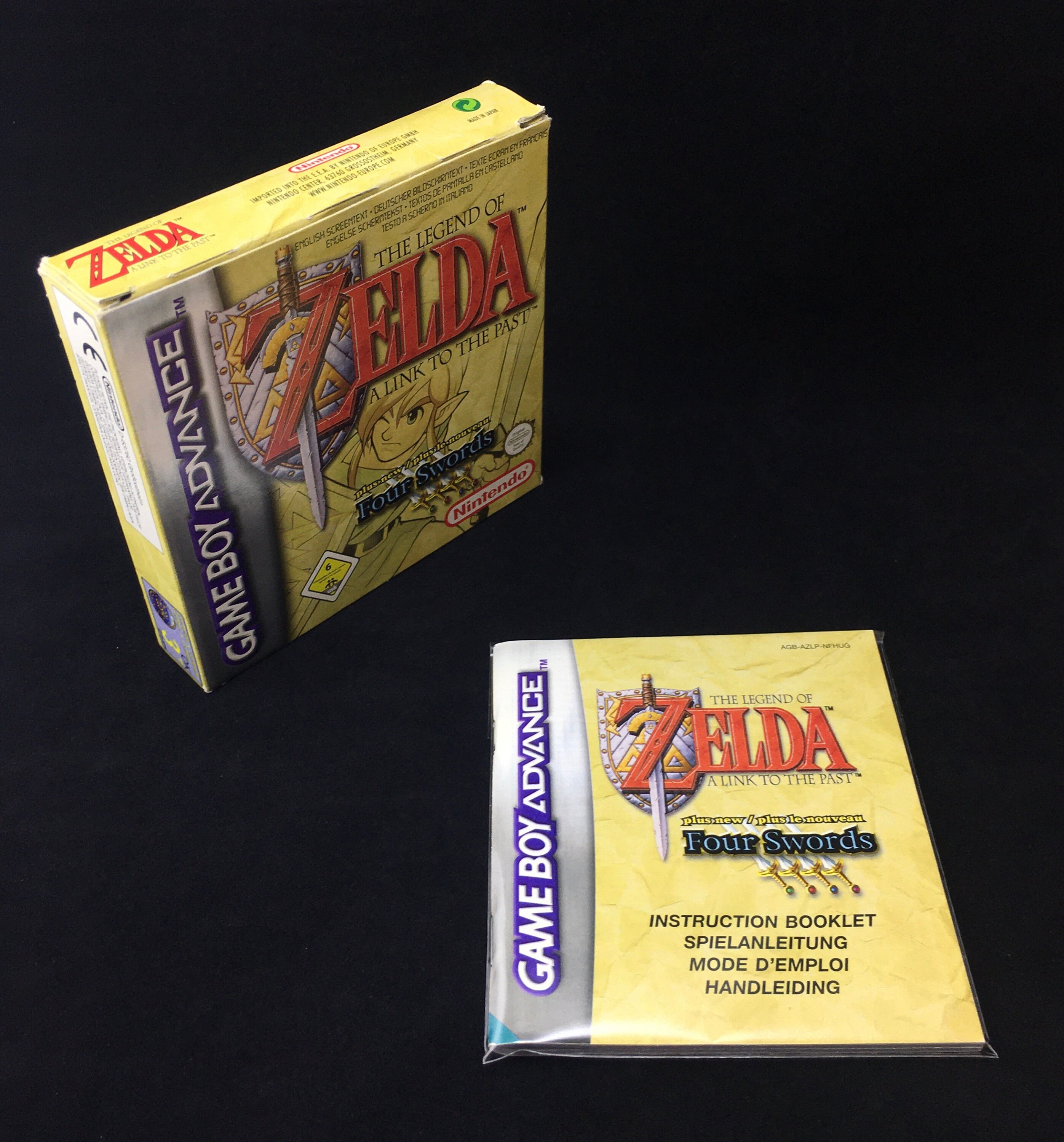 Game Boy Color / Advance - Instruction Manual Sleeves / Protectors (25 ...