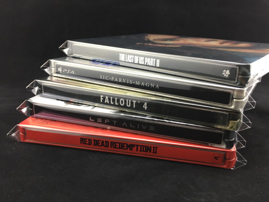 Steel Book / Steelbook Blu Ray / PS3 / PS4 - Display Sleeves / Case ...