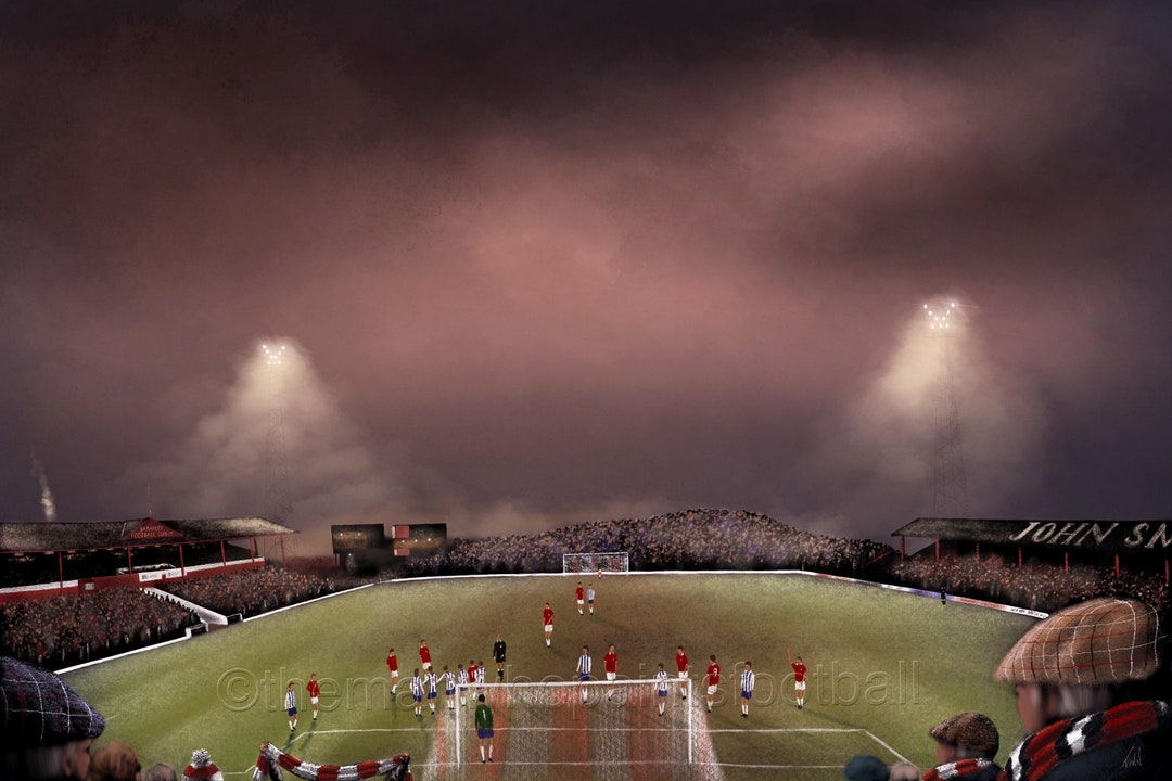 The Good Old Days Oakwell, Barnsley 1980's A3 Print - Etsy