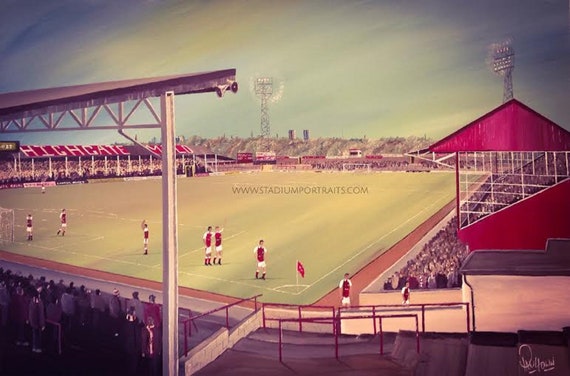 Walsall Fellows Park End of an Era A3 Print - Etsy