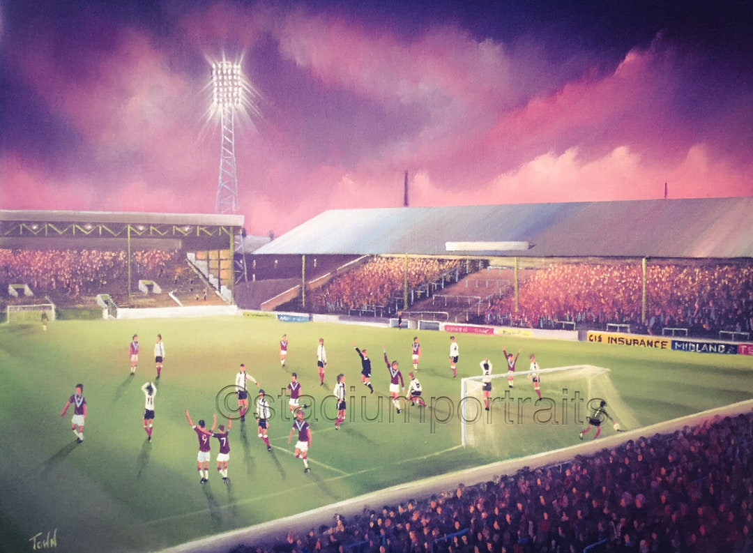 Burnley - the Longside Turf Moor 1970's 20'' X 30'' Poster Print - Etsy UK