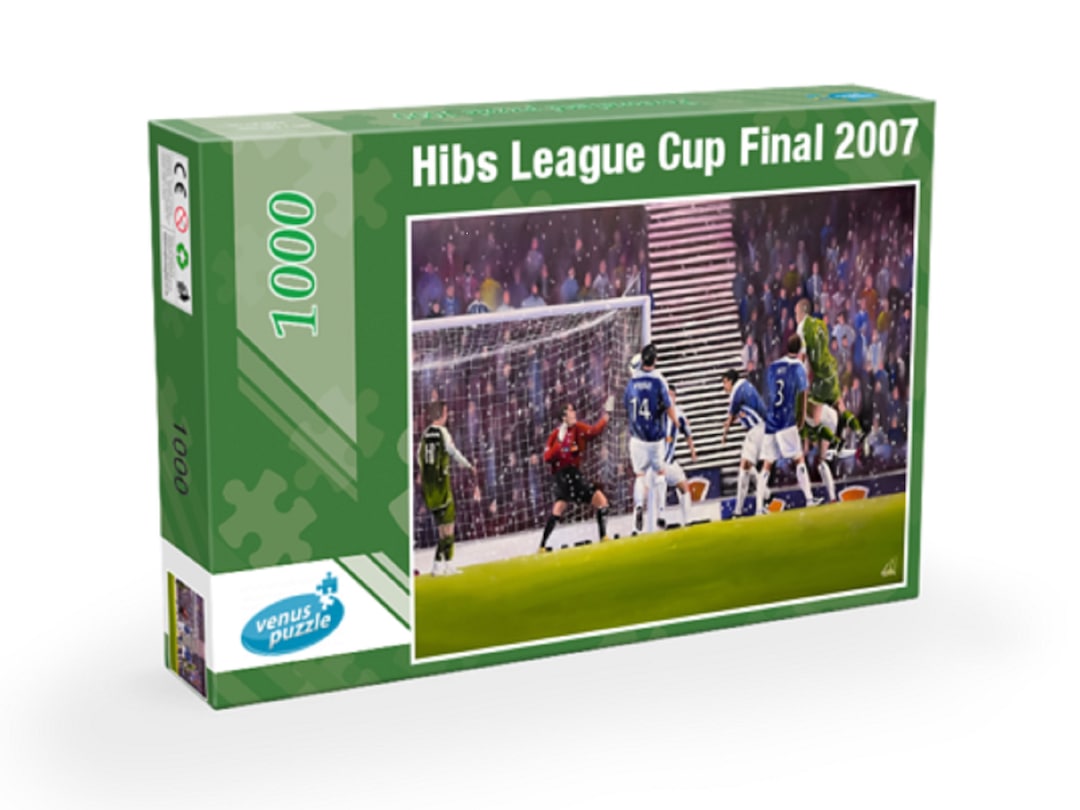 Hibernian League Cup Final 2007, Rob Jones' Goal - 1000 Piece Jigsaw - Etsy