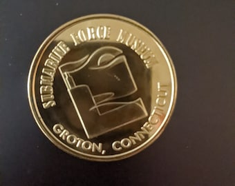 Groton CT Submarine Force Museum Coin Anchor - Etsy