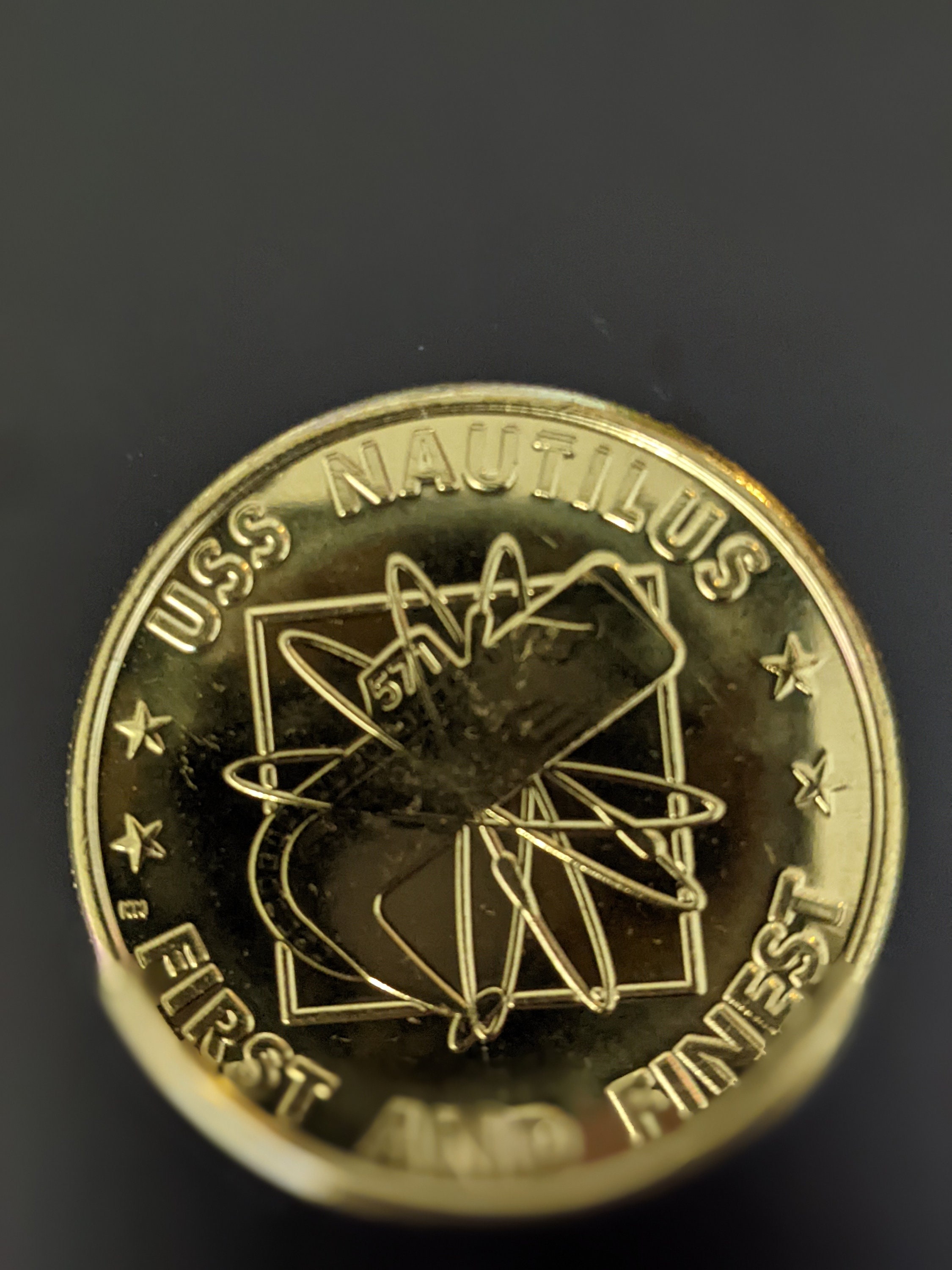 Groton, CT Submarine Force Museum Coin - Anchor - Etsy