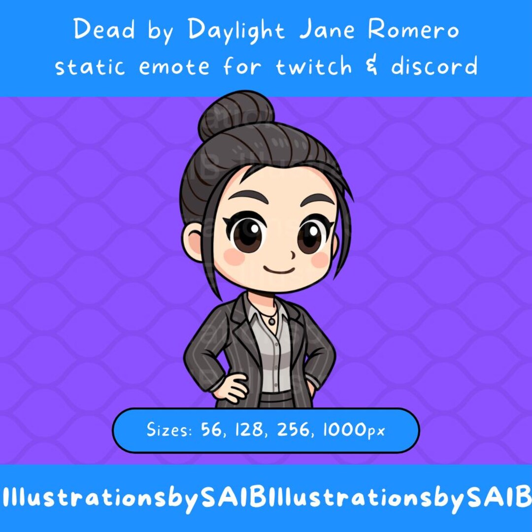 Dead by Daylight Jane Romero Emote - Etsy