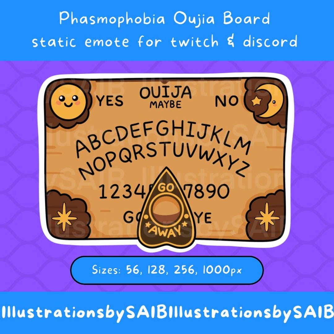 Phasmophobia Ouija Board Emote - Etsy