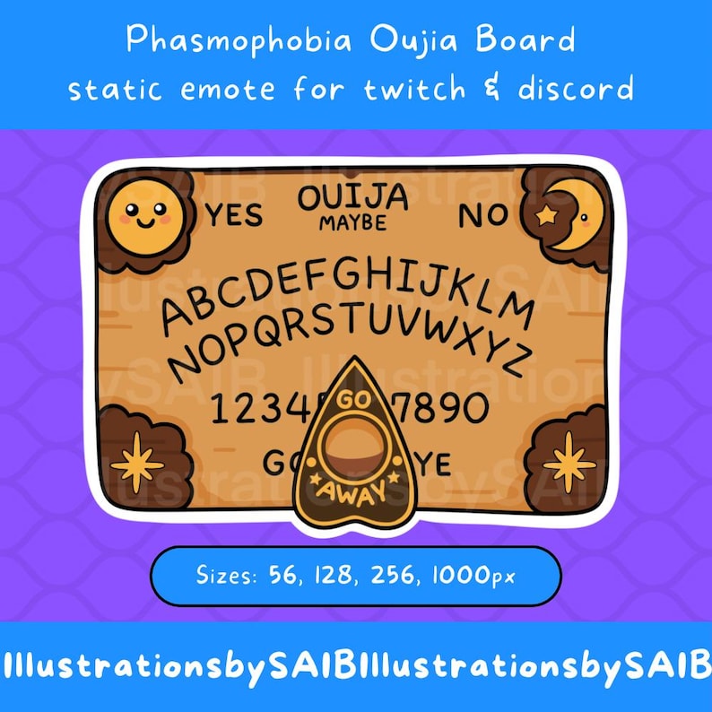 Phasmophobia Ouija Board Emote - Etsy