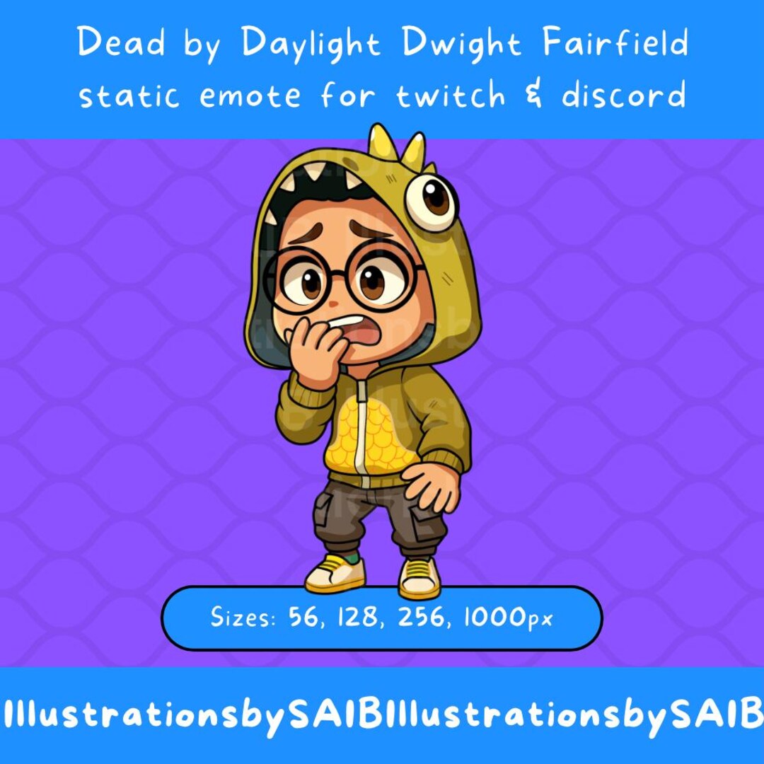 Dead by Daylight Dwight Fairfield Emote - Etsy