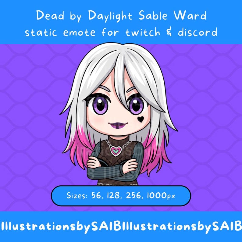 Buy Dead by Daylight Sable Ward Emote Online in India - Etsy