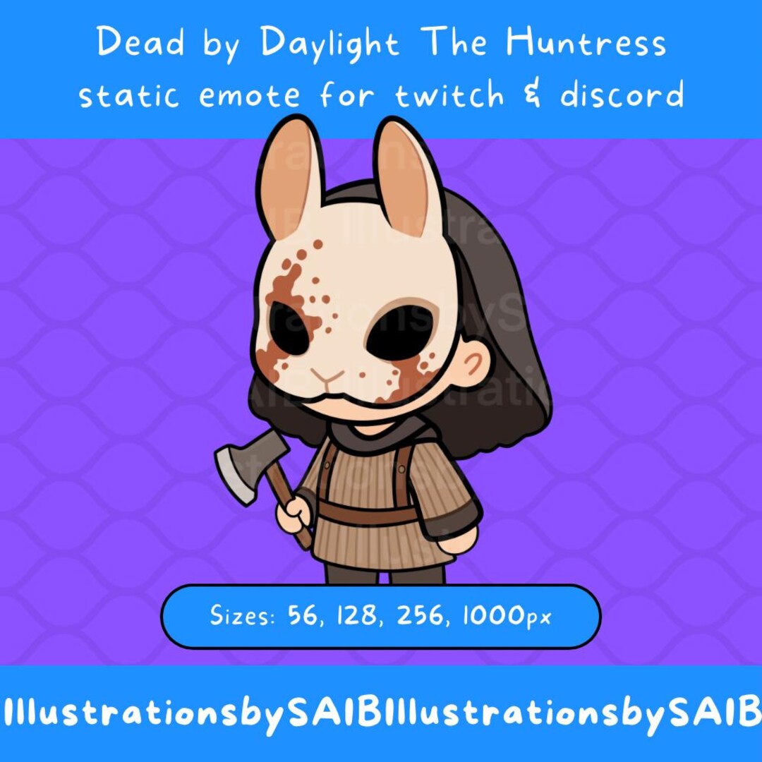 Dead by Daylight the Huntress Emote - Etsy