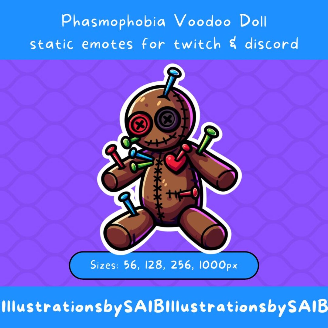 Phasmophobia Voodoo Doll Emote - Etsy