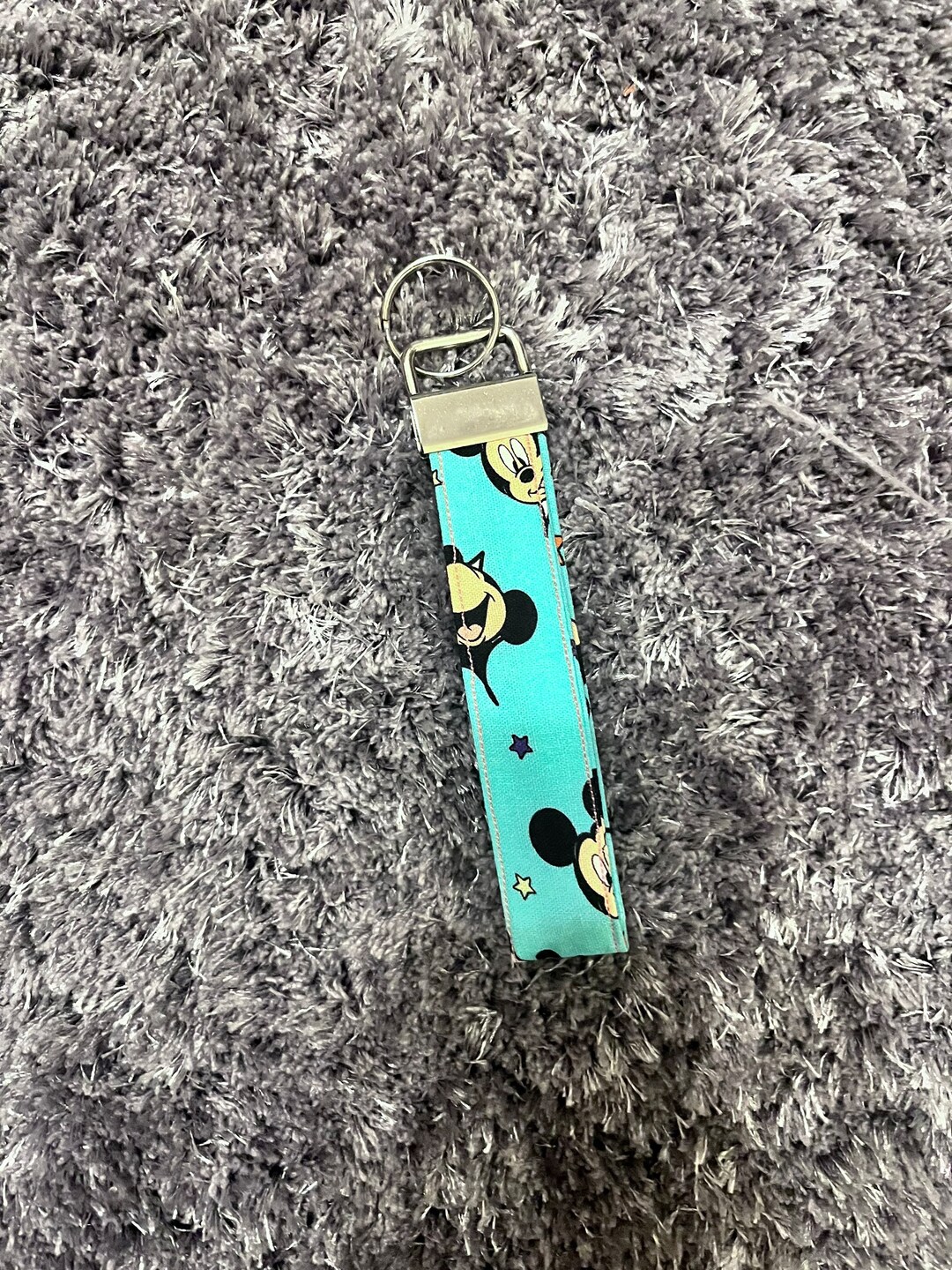 Mickey Mouse Key Ring / Key Fob - Etsy