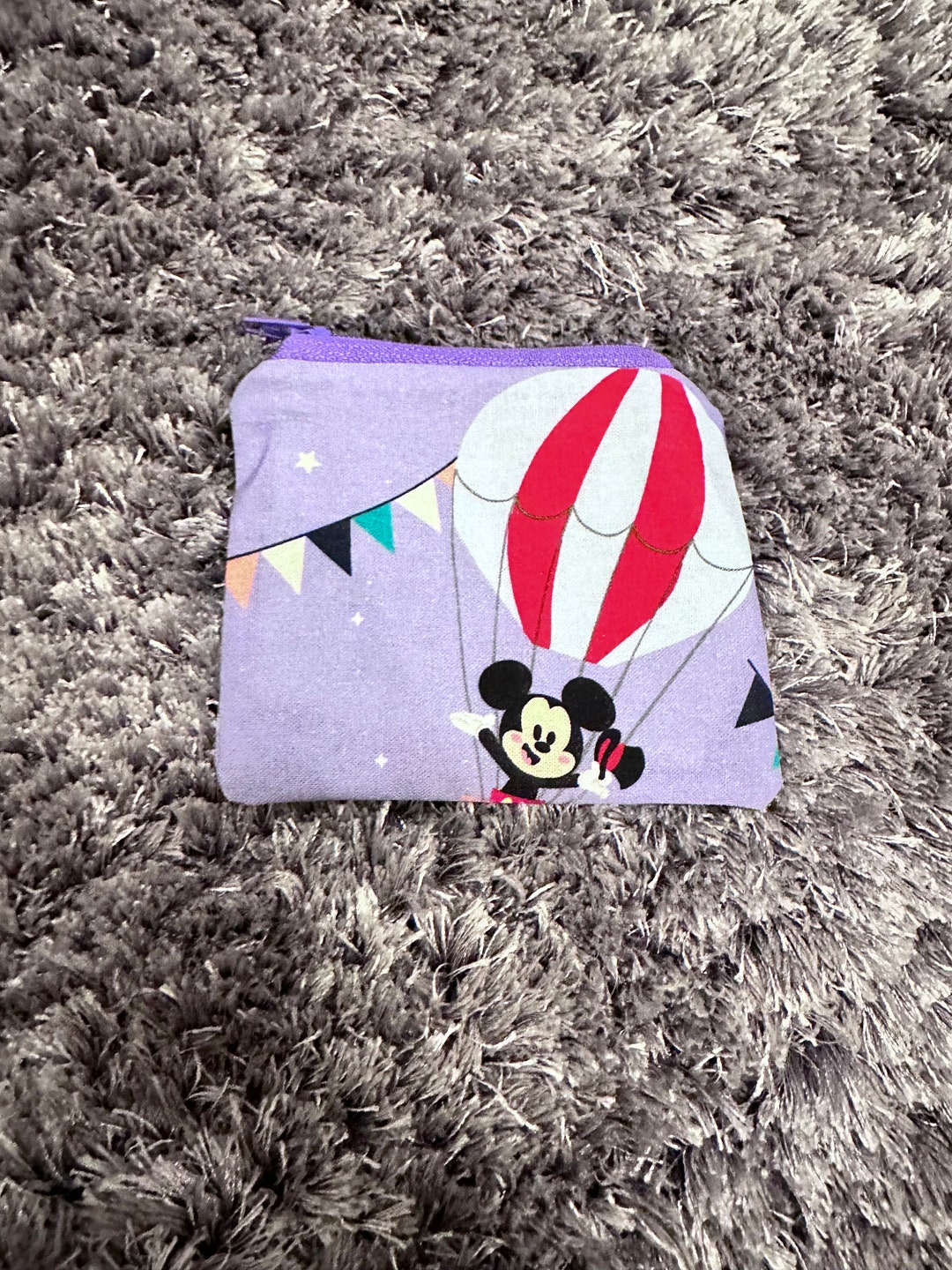 Mickey Mouse Hot Air Balloon Coin Purse - Etsy