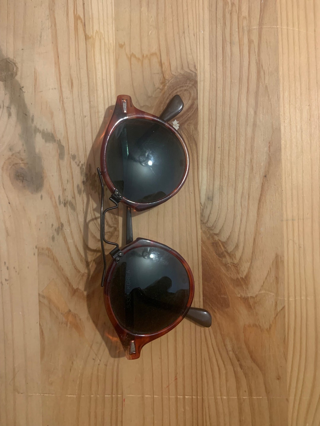 Vintage Turtle Shell Sunglasses - Etsy