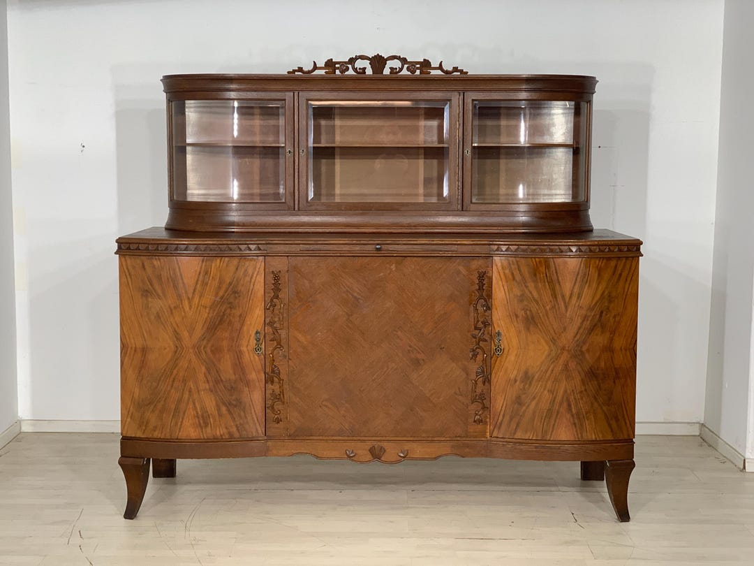 Art Nouveau Sideboard Buffet Cabinet Living Room Cabinet Crockery ...