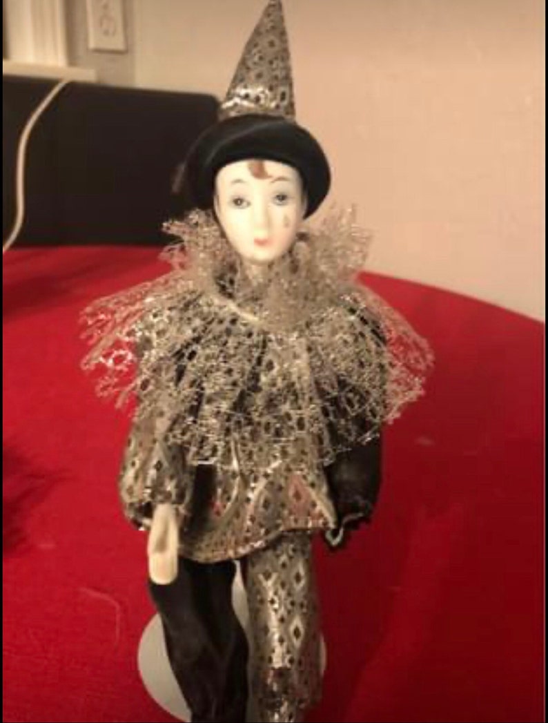 Collection of Vintage Porcelain Jester Dolls - Etsy