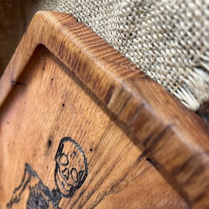 Coffin Skeleton Gothic Charcuterie Serving Tray Grazing Board Cheese ...
