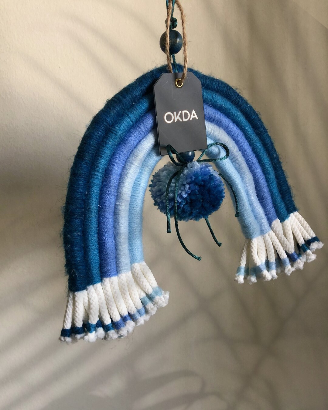 Macramé Arc-en-ciel Artisanal Rainbow Macrame Wall Hanging - Etsy