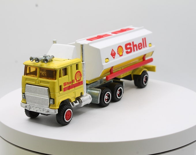 1984 Majorette Ford CL-9000 Shell Tanker - Etsy
