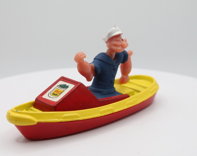 1980 Corgi Popeye Boat - Etsy
