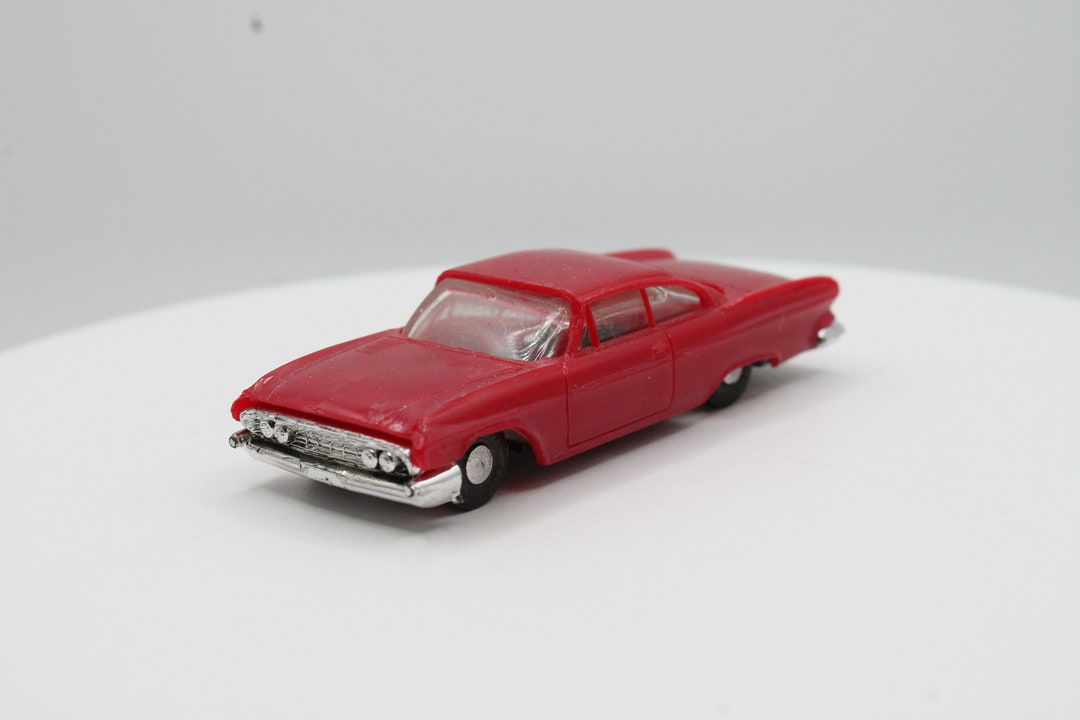 1960's Revell HO Scale Dodge Polara Red - Etsy