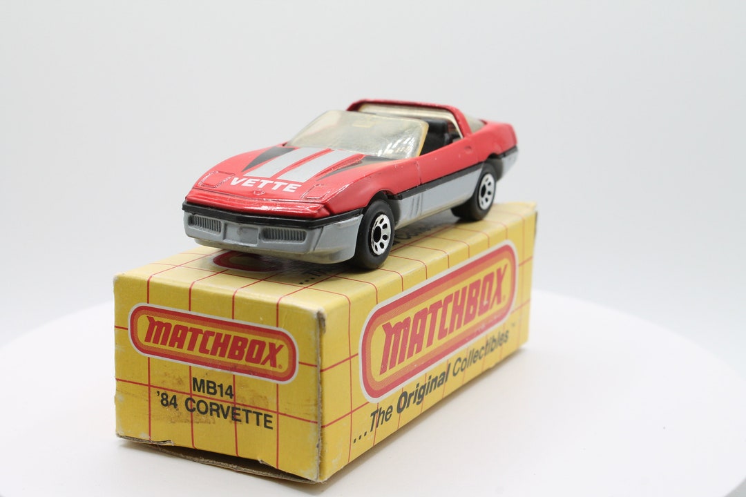 1985 Matchbox '84 Corvette No.14 - With Box - Etsy
