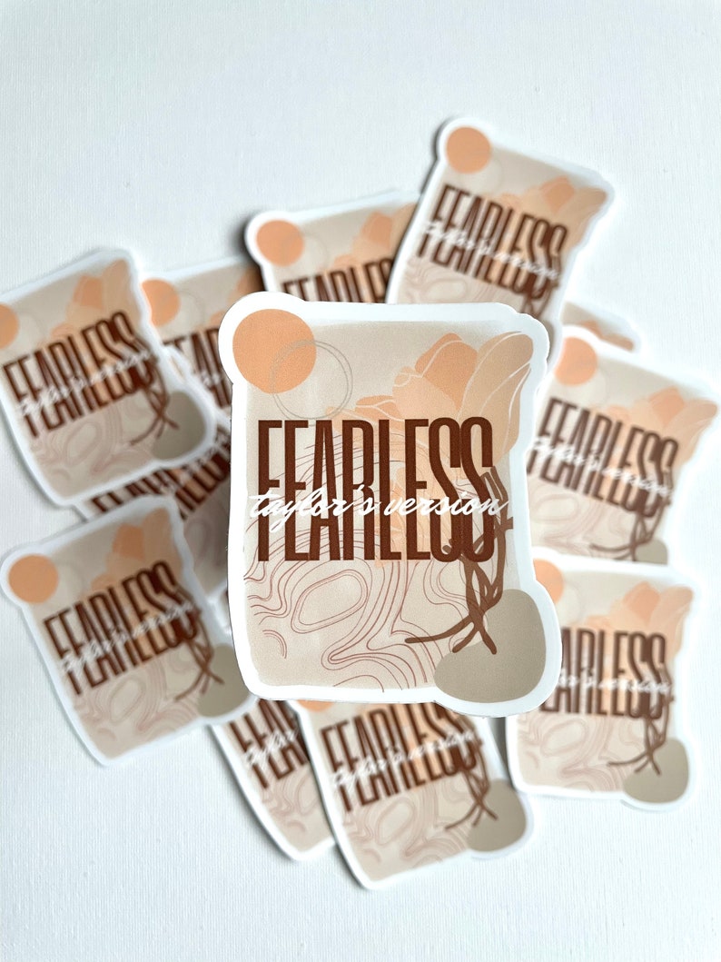 Taylor Swift Album Stickers Individual Stickers or Full Set Debut ...