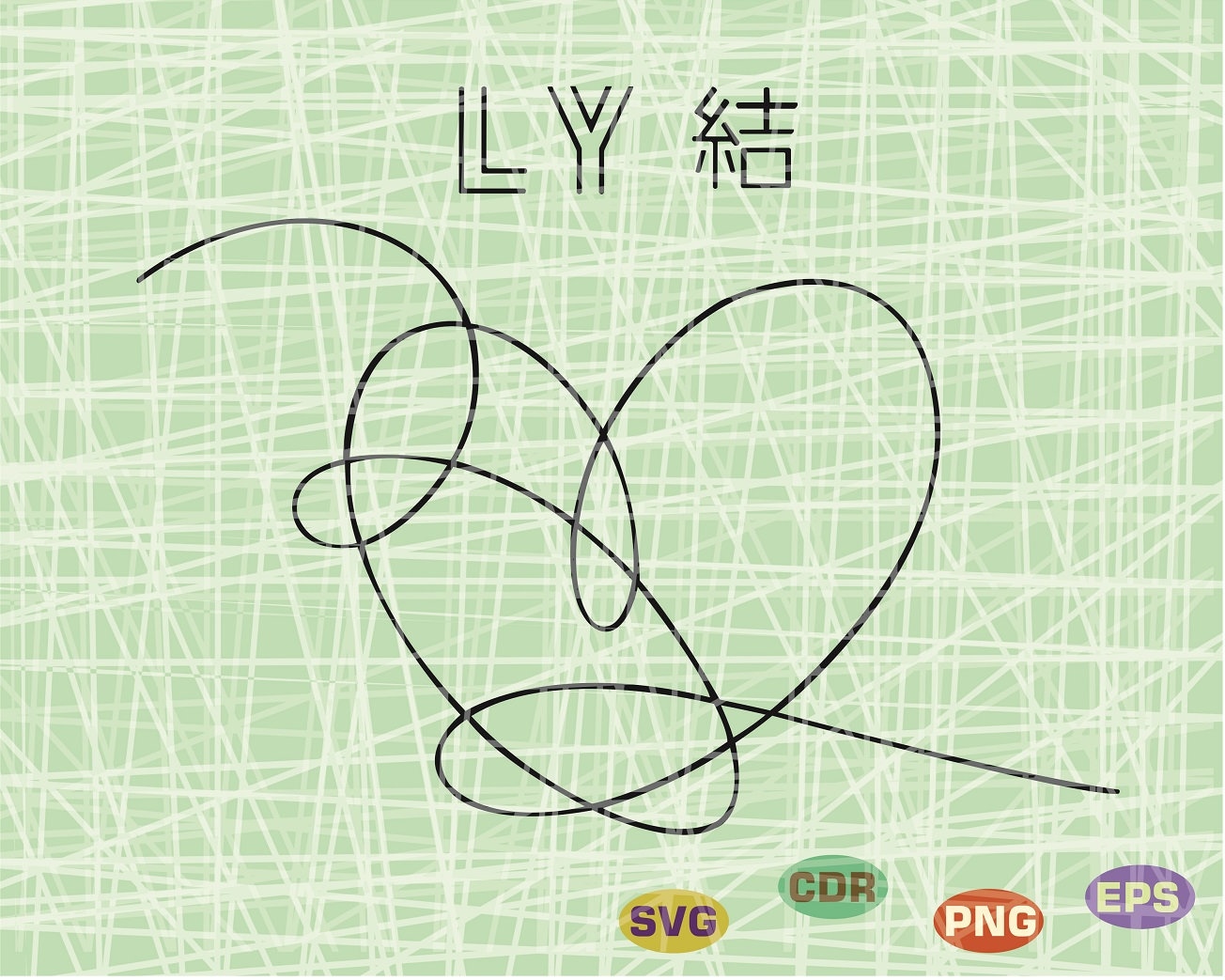 BTS Heart Svg - Etsy