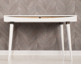 White Studio Desk - Etsy