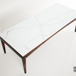 Art Deco Marble Dinning Table, Farm House Table, Marble Table, Dinning ...