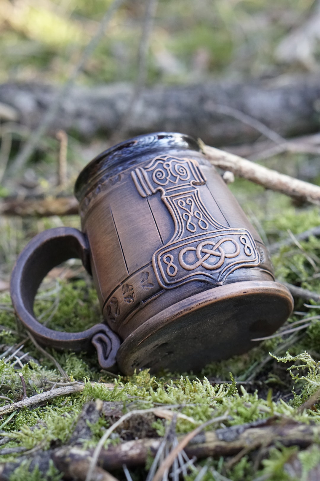 FOR THOR Viking Mug Handmade - Odin Ceramic Mug 500ml - Gift for Men ...