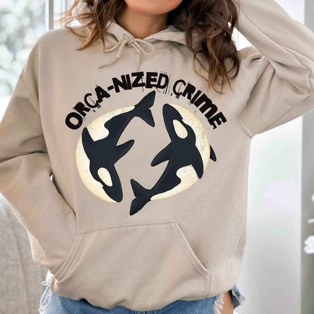 Orcas Hoodie Orca Boat Flipping Shirt for Killer Whale Lovers - Etsy