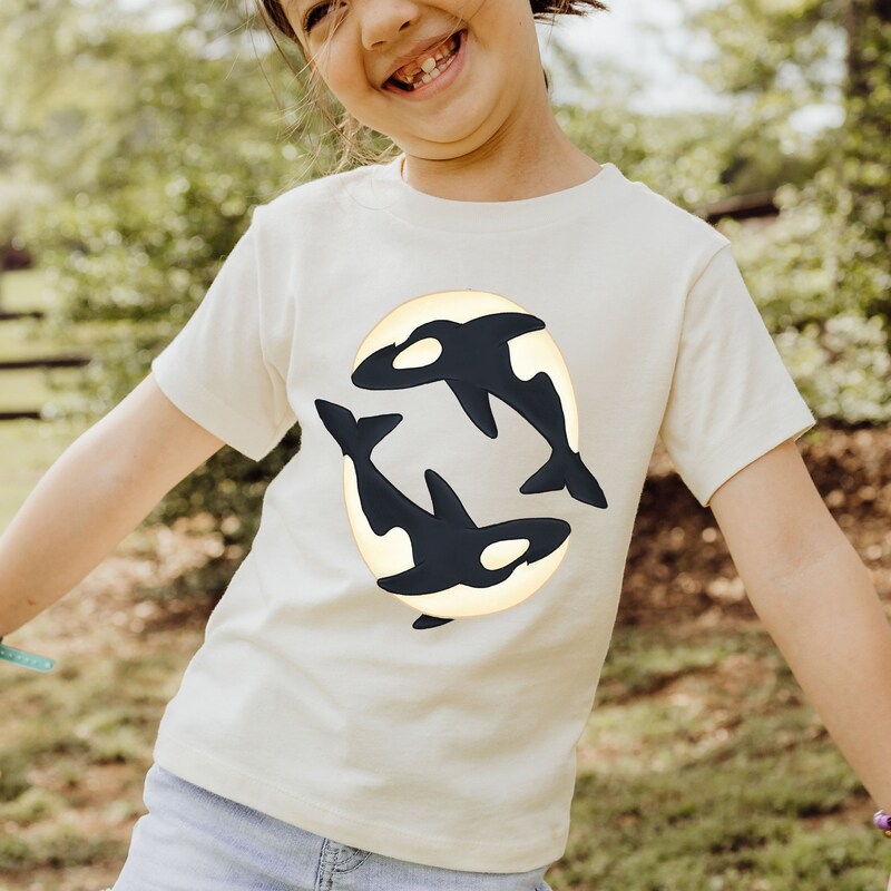 Kids Orca Shirt - Etsy
