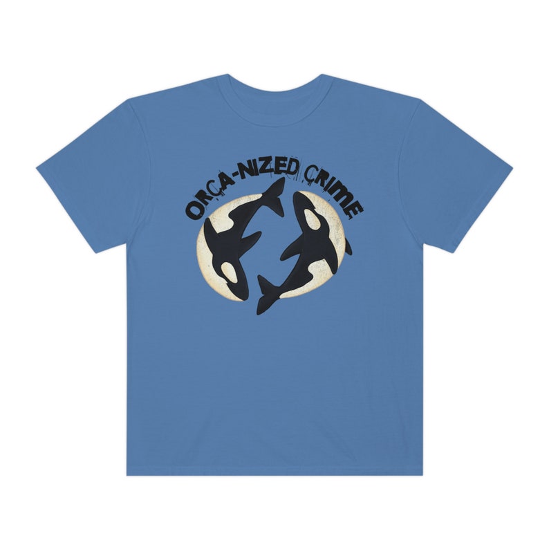 Orcas T-shirt Orca Boat Flipping Shirt for Killer Whale Lovers Tshirt ...