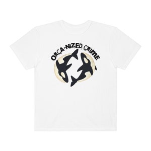 Orcas T-shirt Orca Boat Flipping Shirt for Killer Whale Lovers Tshirt ...