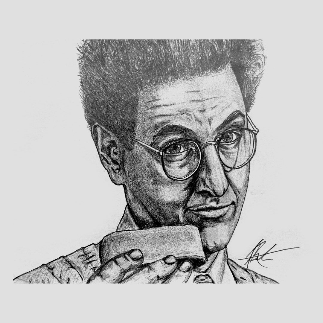 Ghostbusters "spengler" Drawing Canvas Print - Etsy