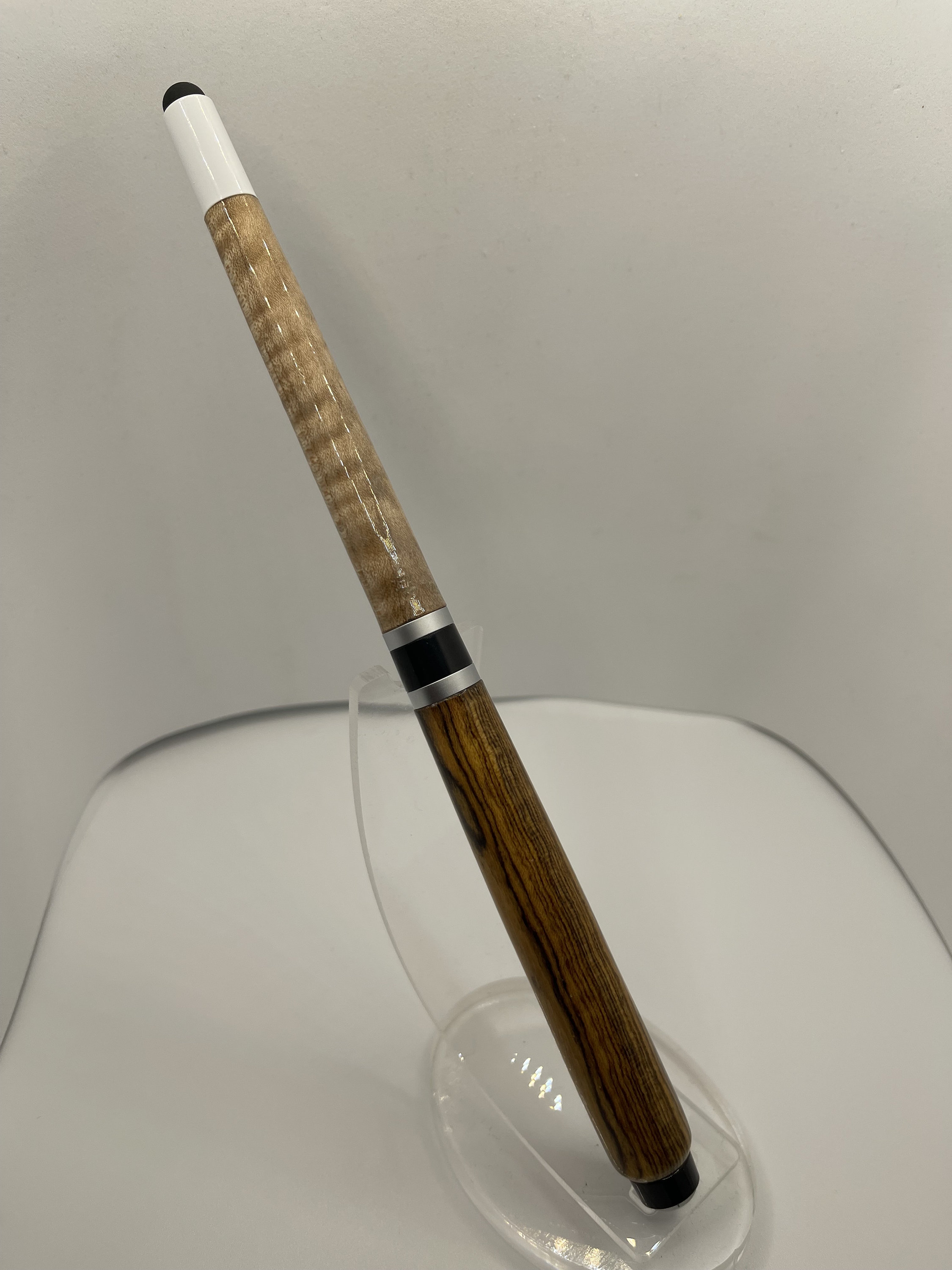 Bacote and Maple Pool Cue Rollerball Stylus Pen. - Etsy