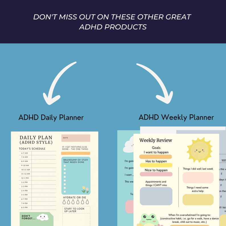 ADHD Chore Chart, Cute ADHD Chore Chart, ADHD Chore Chart Adults, Adhd ...
