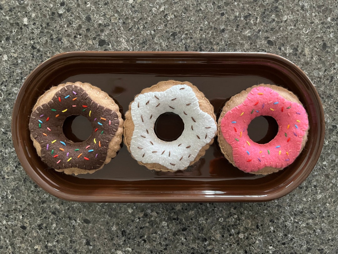 Felt Stuffed Play Donuts - Etsy