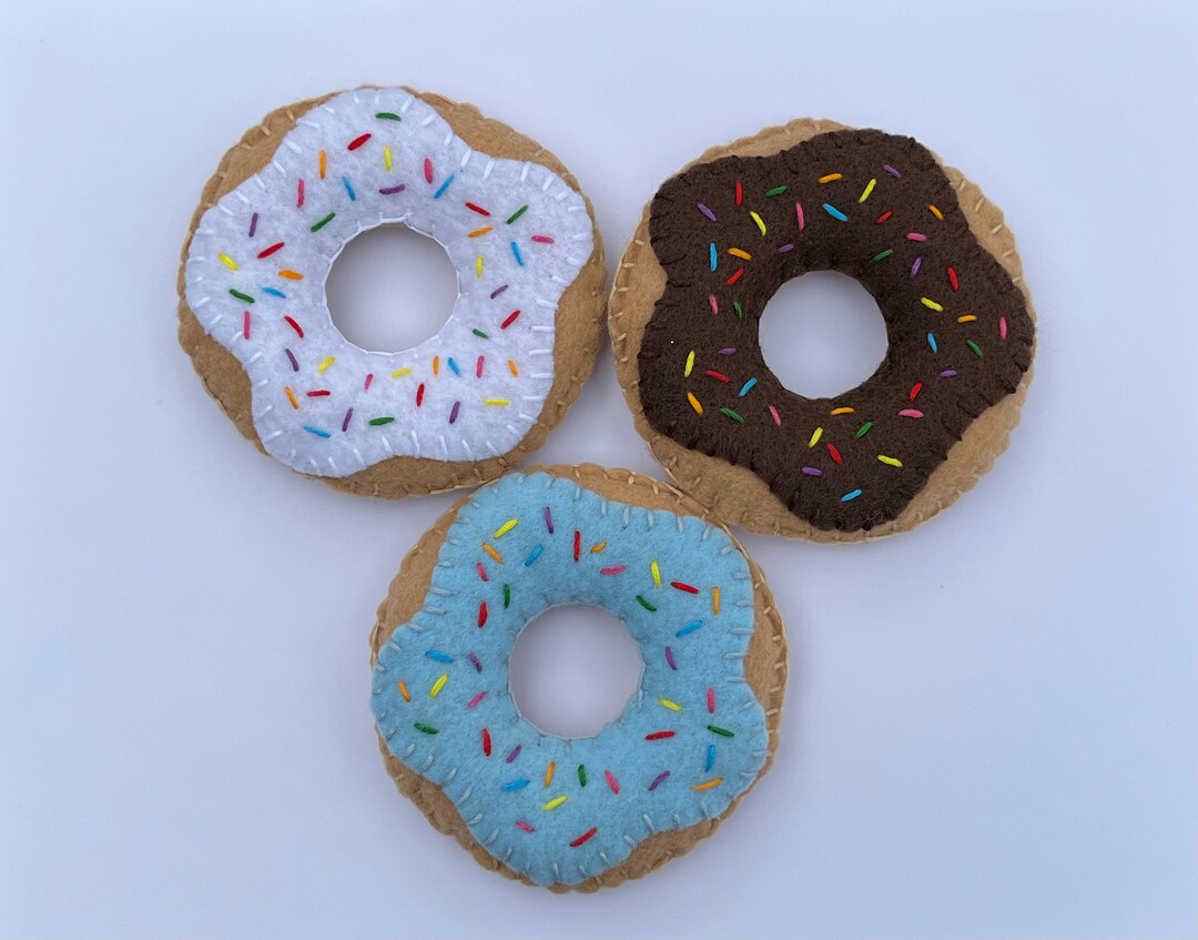 Felt Stuffed Play Donuts - Etsy