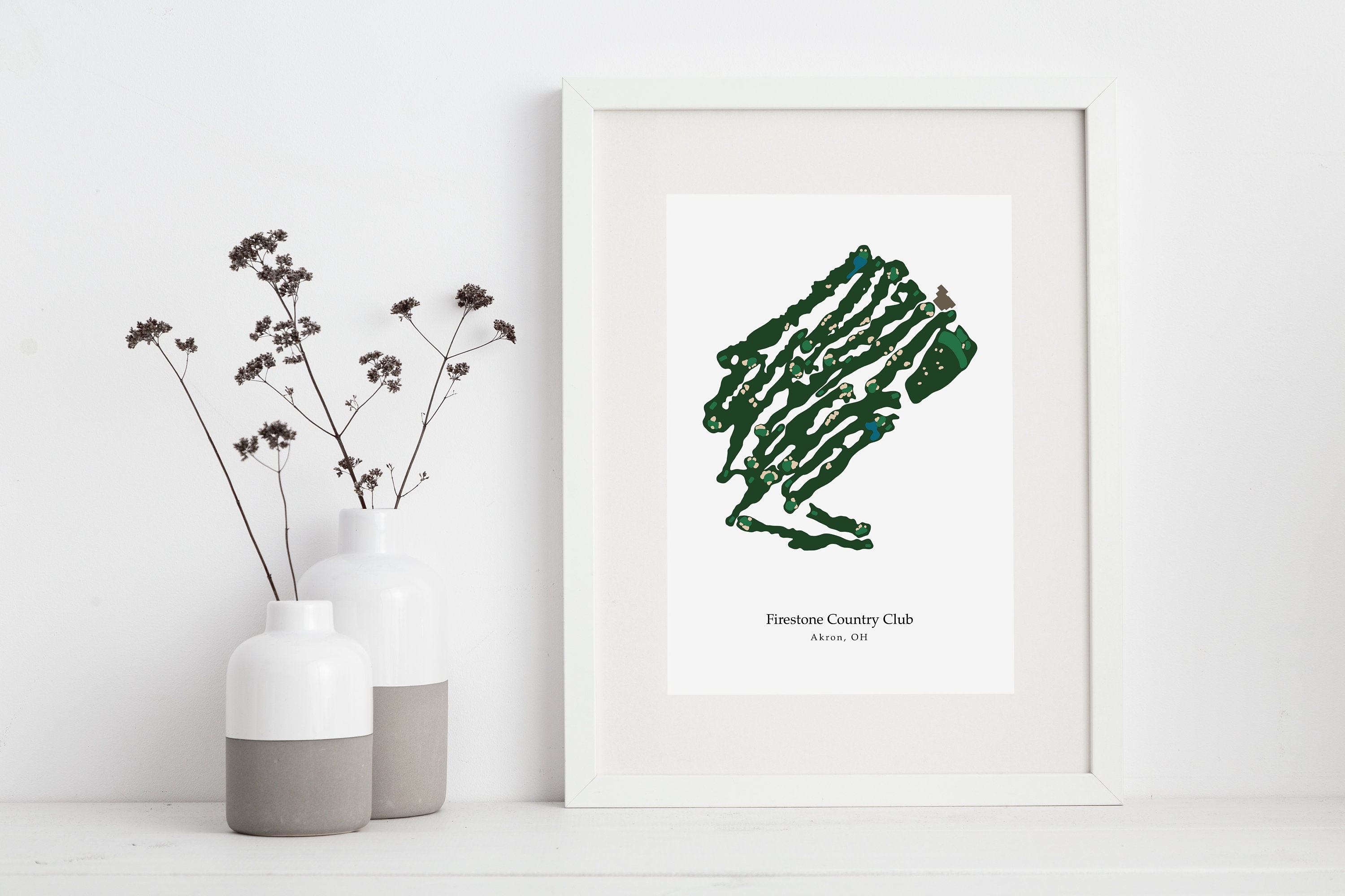 Custom Golf Course Decor Poster Art DIGITAL FILE - Etsy