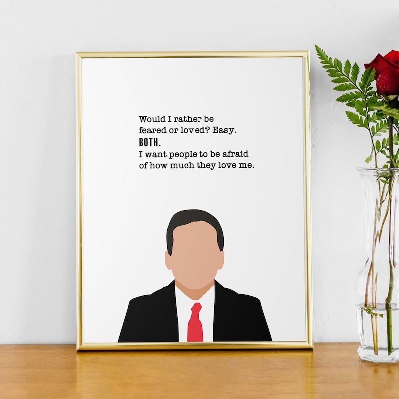Michael Scott Art - Etsy