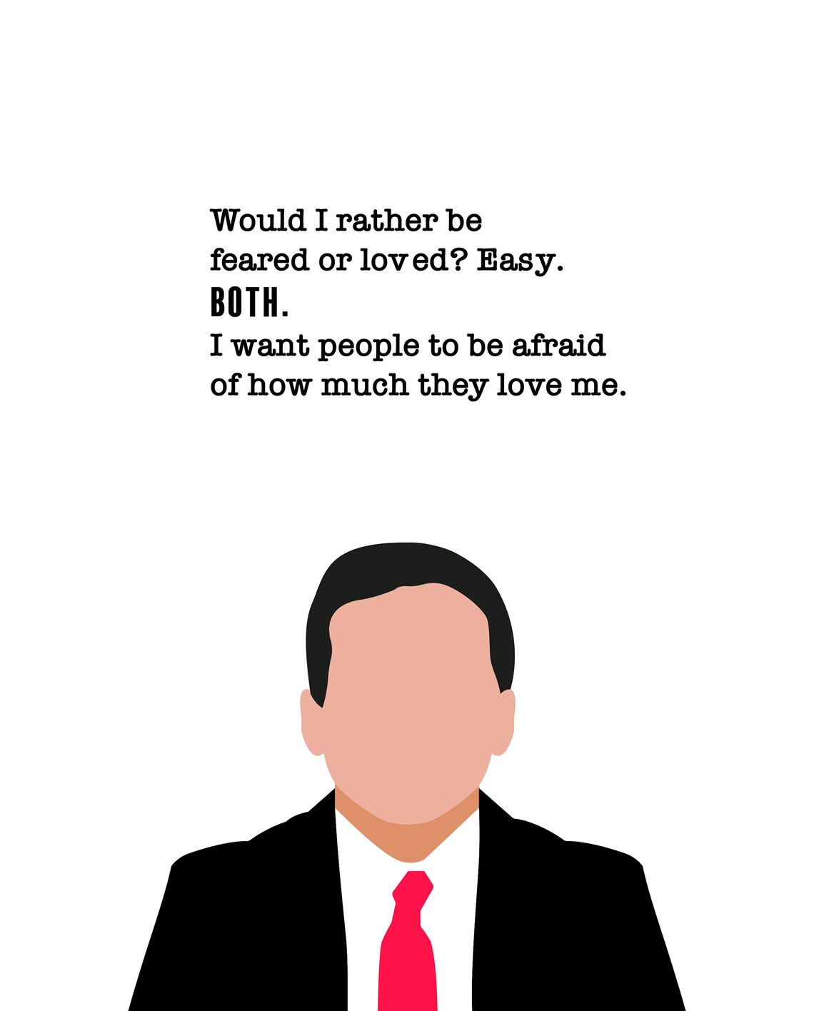 Printable Michael Scott Quote the Office Quote Michael Scott | Etsy