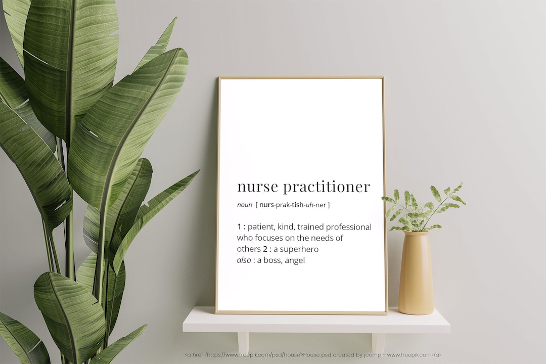 Nurse Practitioner Definition **digital Download** - Etsy