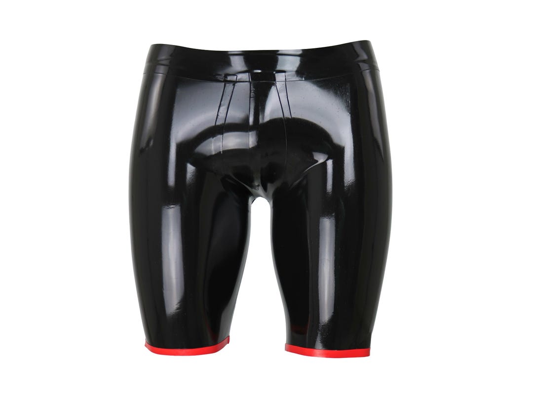 Latex Cycling Shorts Stripe Basic | Hand Made Custom Laser Rubber ...