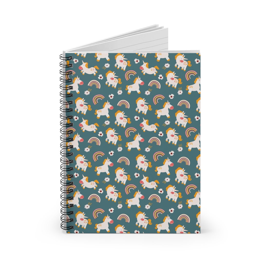 Cute Unicorn Notebook for Kids Children Patterns Color Stationery ...